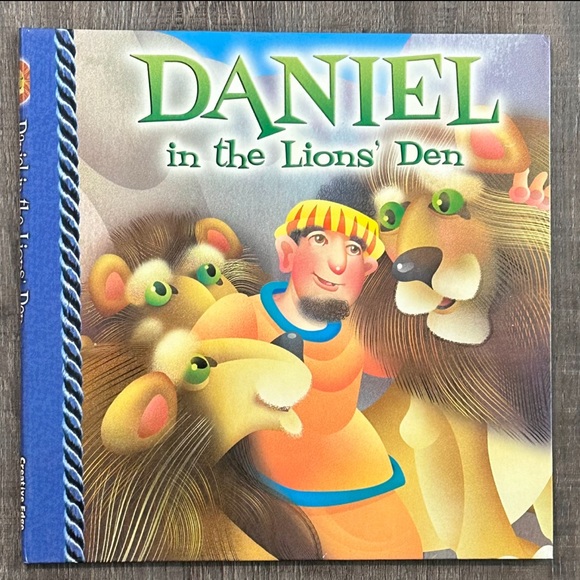 Toys | New Daniel In The Lions Den Biblical Childrens Book | Poshmark